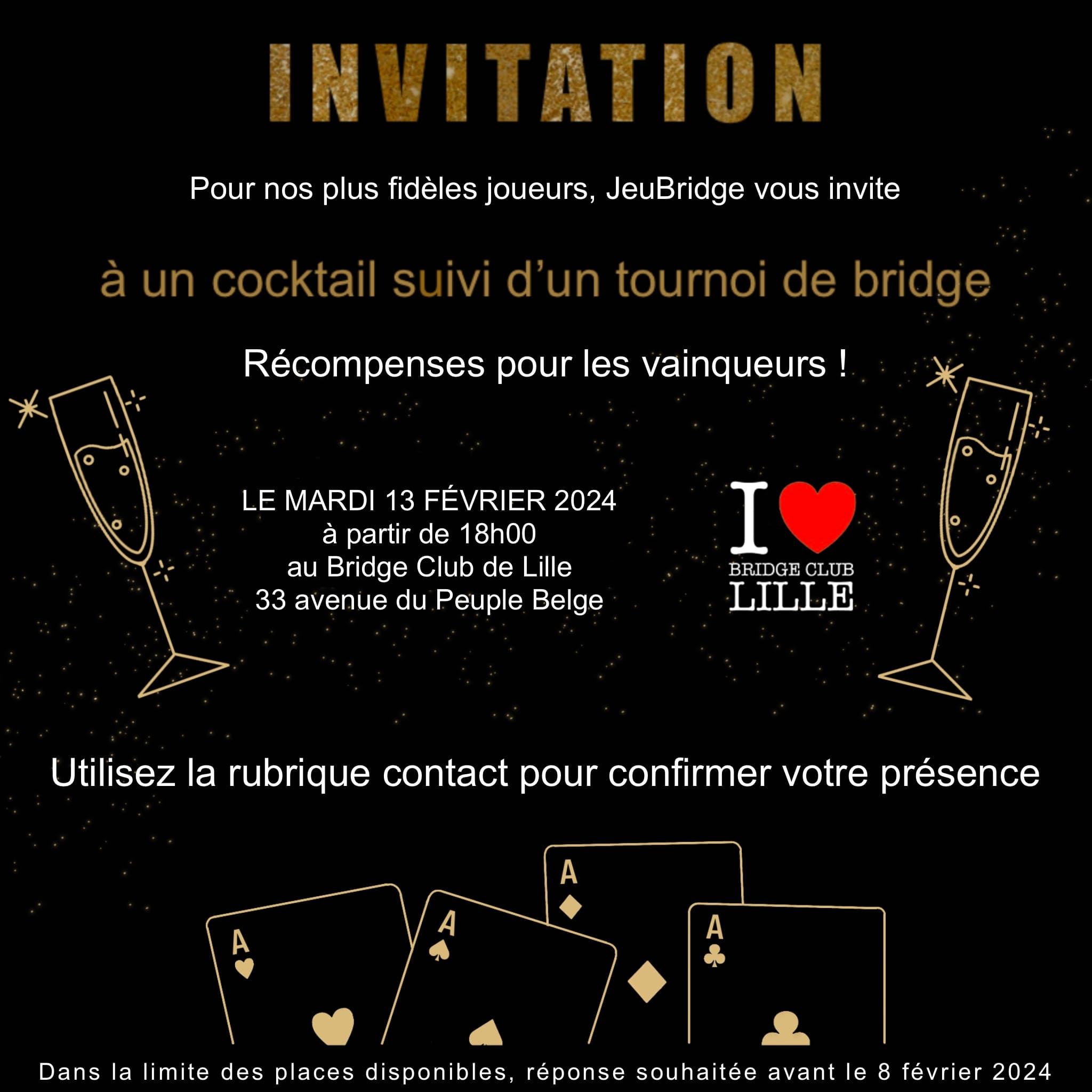 JeuBridge : Jeu de bridge en ligne